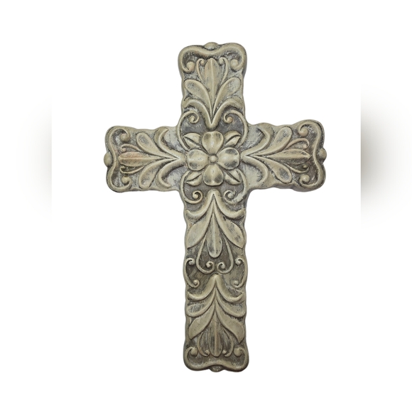 Source Unknown | Accents | Cross Wall Decor Art Rustic Farmhouse ...